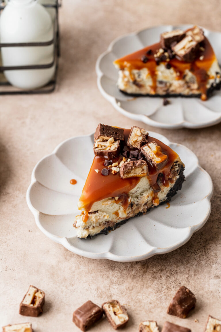 The Best Snickers Cheesecake +VIDEO - Stephanie's Sweet Treats