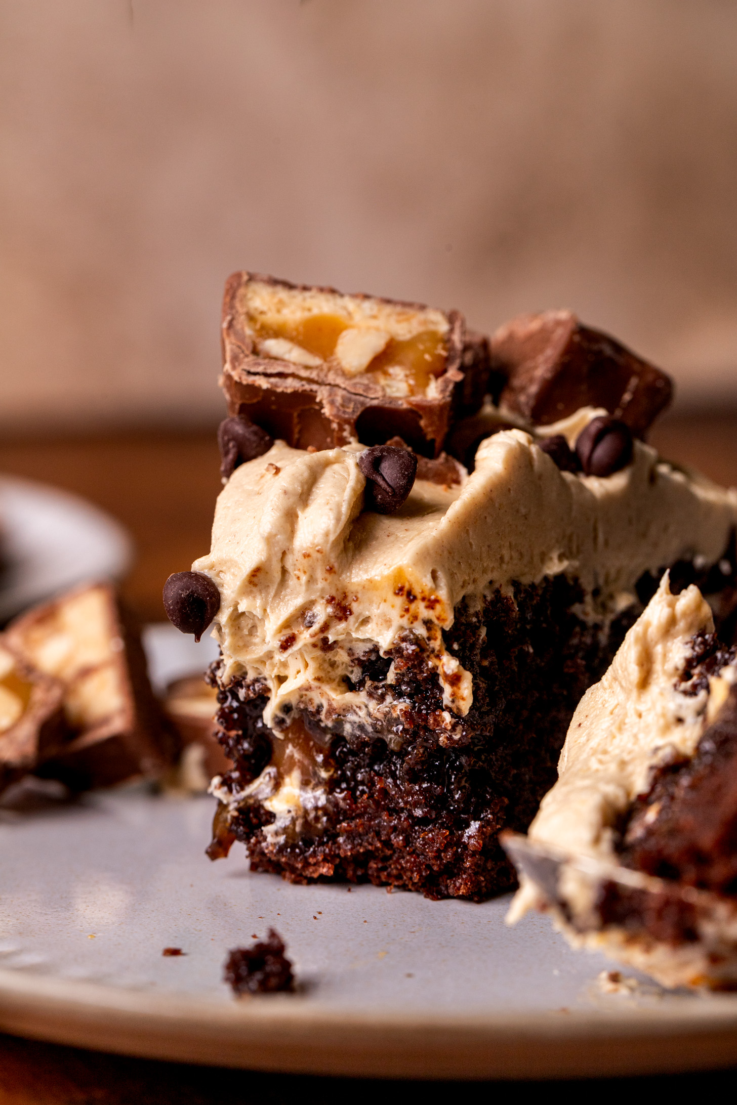 Snickers Cake + VIDEO - Stephanie's Sweet Treats