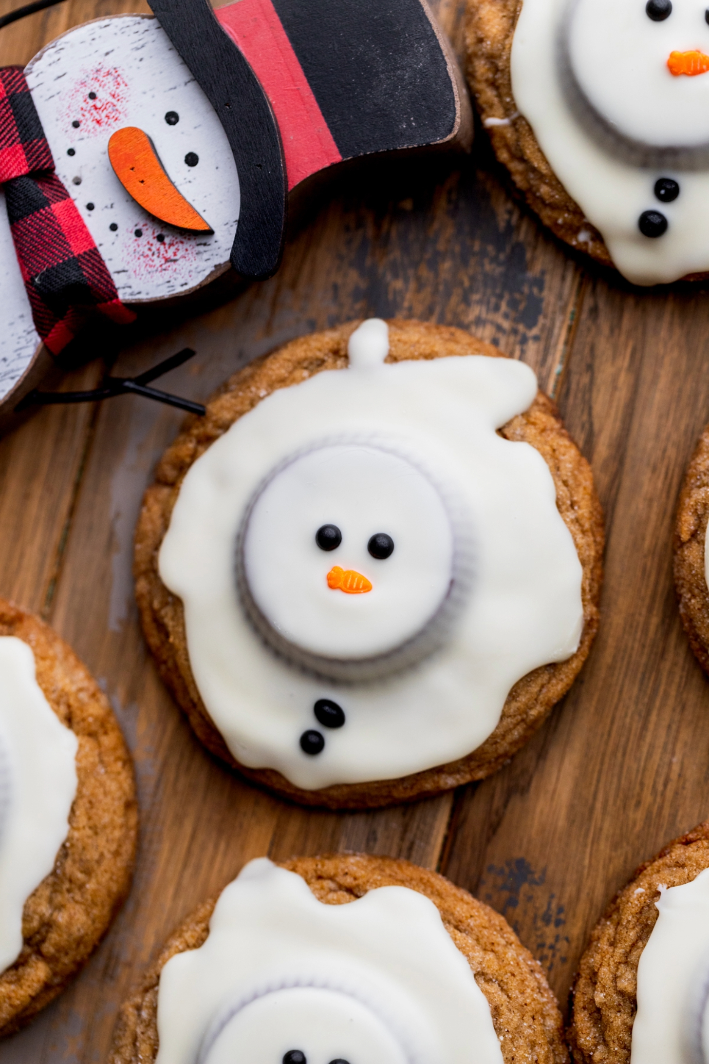 Snowman Cookies + VIDEO - Stephanie's Sweet Treats