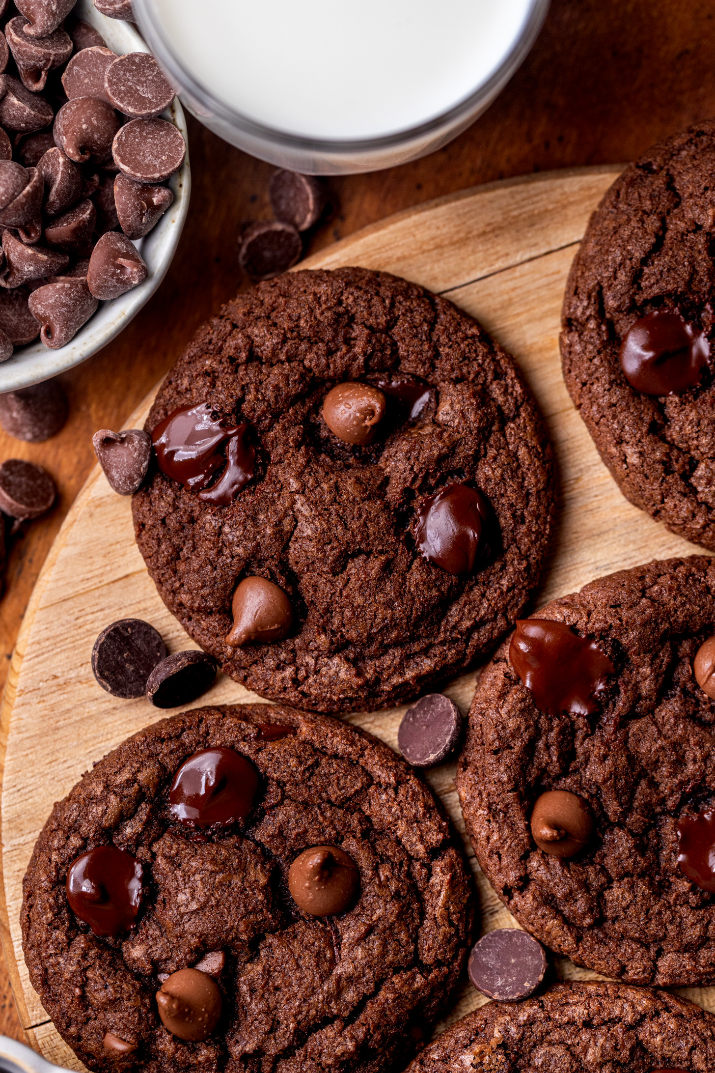 Triple Chocolate Cookies - Stephanie's Sweet Treats
