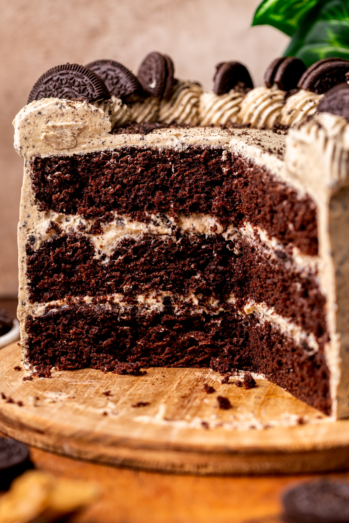 Oreo Peanut Butter Cake - Stephanie's Sweet Treats