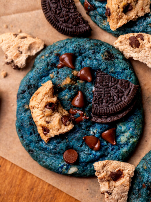Cookie Monster Cookies + VIDEO - Stephanie's Sweet Treats