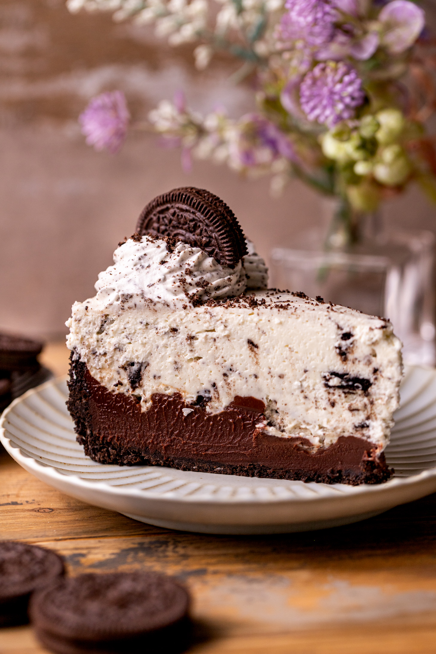 No Bake Oreo Pie - Stephanie's Sweet Treats